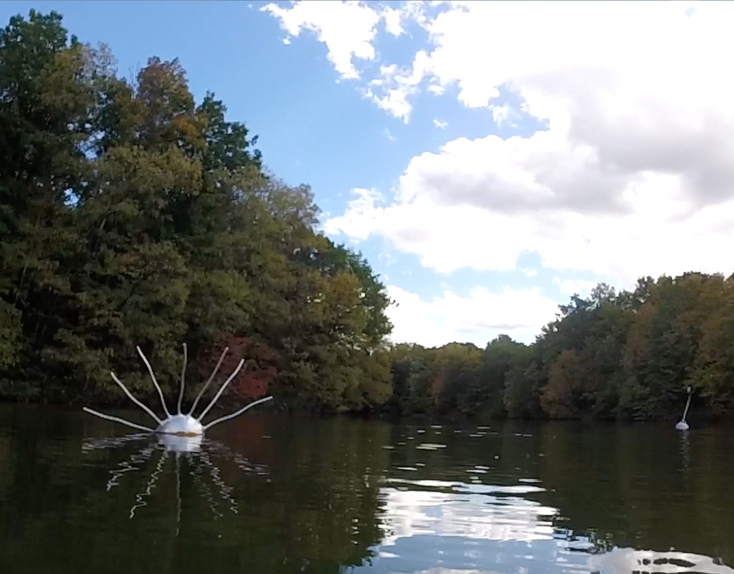 Flotilla: A Floating Sculptural Installation in Oakdale Lake - Daniel ...